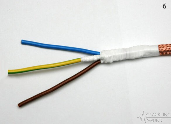 DIY Audio Power Cable | Crackling Sound