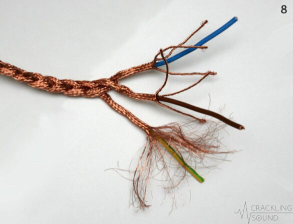 DIY Audio Power Cable | Crackling Sound