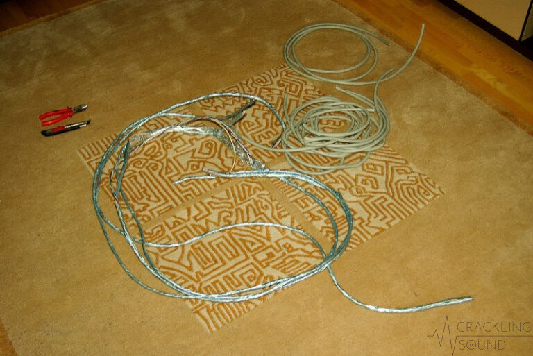 Best DIY Speaker Cable | Crackling Sound